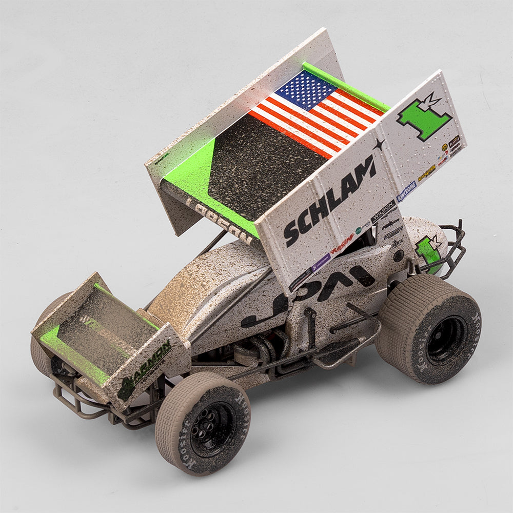 1:18 Scale Jason Pryde Motorsport #1K Sprintcar - 2024 High Limit Inte ...