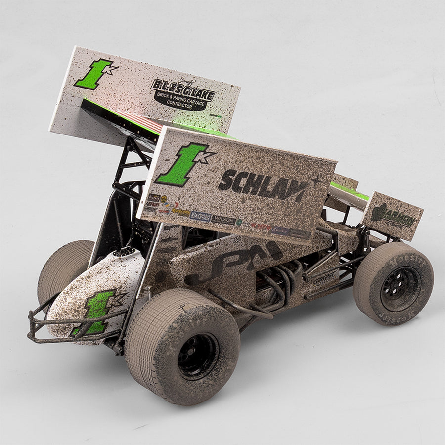 1:18 Scale Jason Pryde Motorsport #1K Sprintcar - 2024 High Limit Inte ...