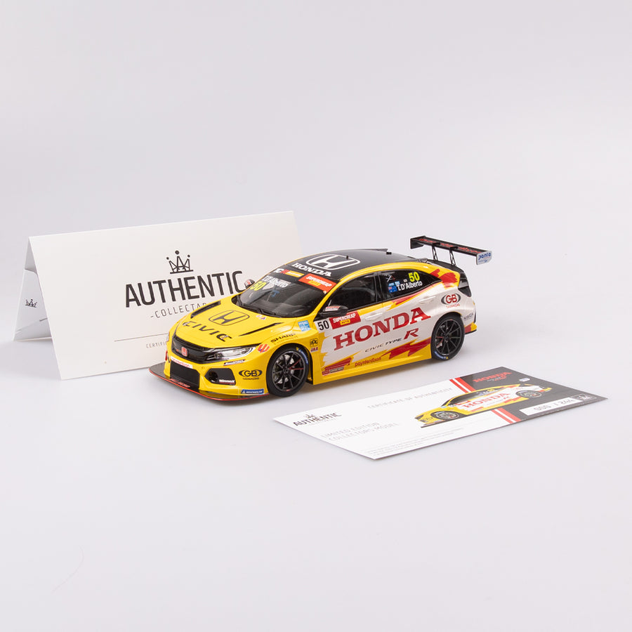 1:18 Honda Wall Racing #50 Honda Civic Type R TCR - 2022 TCR Australia ...