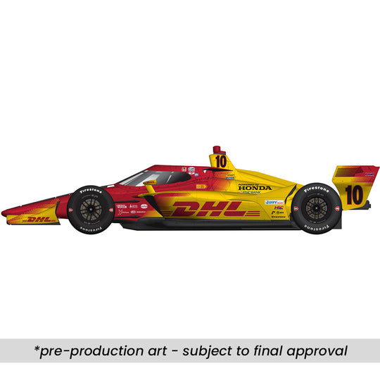 1:18 Chip Ganassi Racing #10 DHL Dallara Chevrolet IndyCar (Pre-Order ...