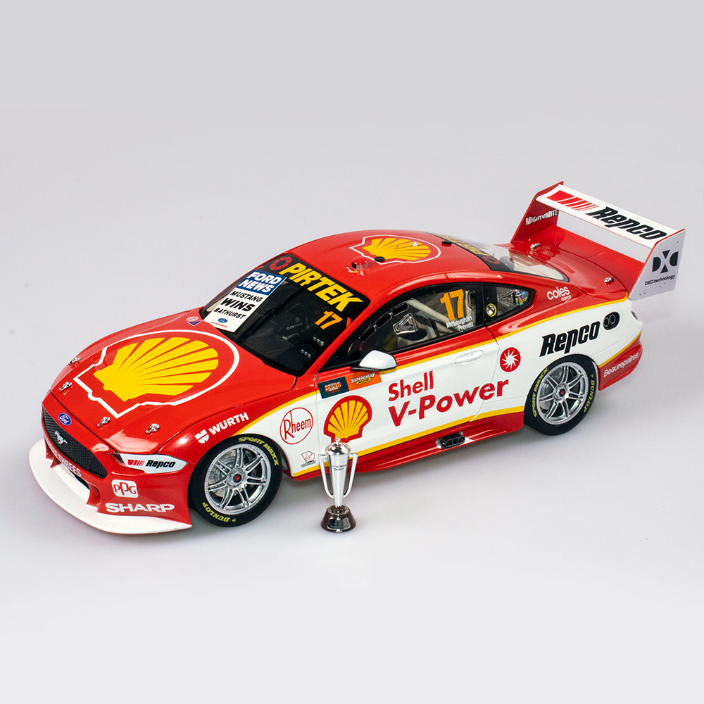 1:18 Shell V-Power Racing Team #17 Ford Mustang GT Supercar 2019 Bathu ...
